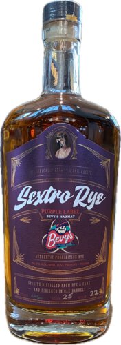 Sextro Rye Purple Label Bevys Hazmat Single Barrel - Bevy's