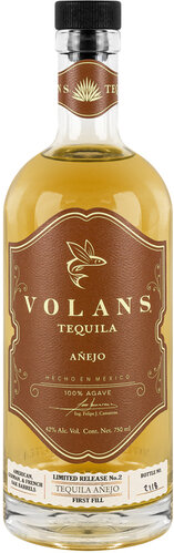 Volans Tequila Anejo First Fill Limited Release - Whelans Liquors ...