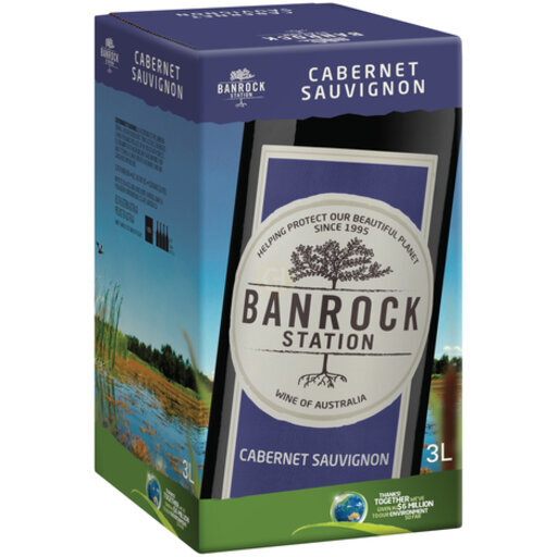 Banrock Station Cabernet Sauvig Banrock Stat Cabernet Sauvignon 3L ...