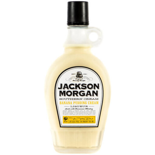Jackson Morgan Banana Pudding Cream Liqueur - Liquor Hutch Hutchinson ...