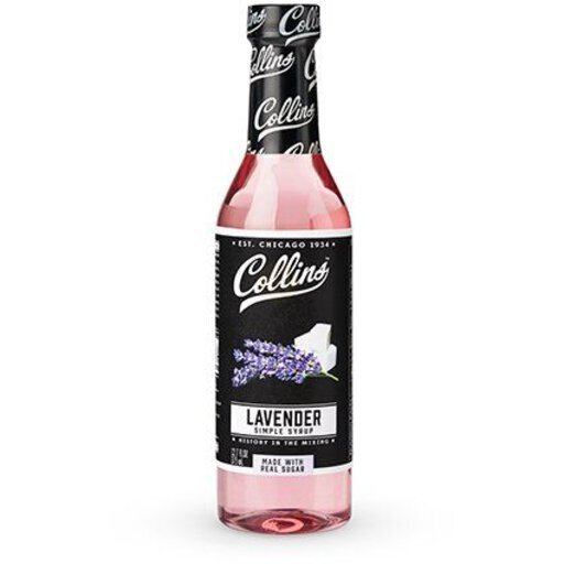 Collins Lavender Simple Syrup 375ML - CT Beverage Mart