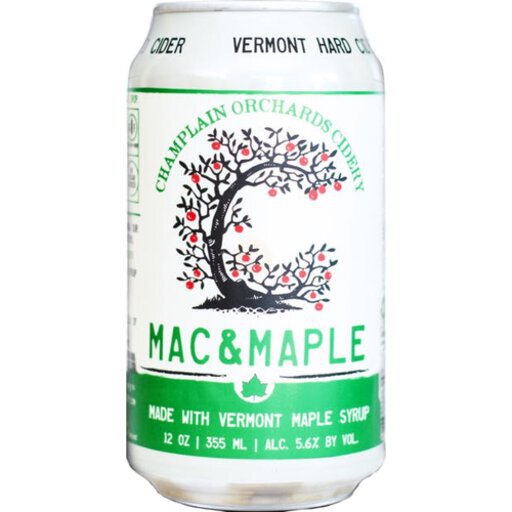 Champlain Orchards Hard Cider Mac and Maple - Spirits Unlimited