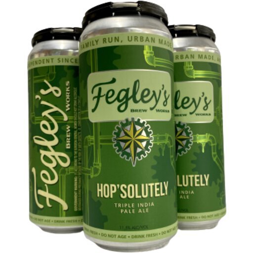 Fegley's Hop'solutely Triple IPA 16oz Cans - Tanczos Beverages