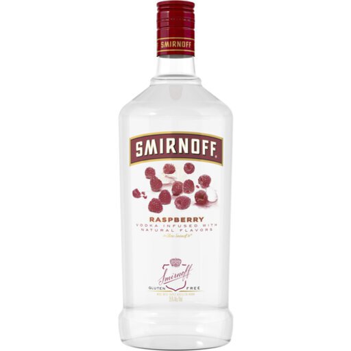 SMIRNOFF VODKA RASPBERRY 1.75L - Molly's Spirits