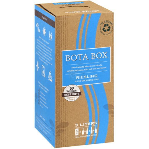 Bota Box Riesling 3.0L Box 3L - Route 30 Wine & Liquor Depot, Amsterdam ...