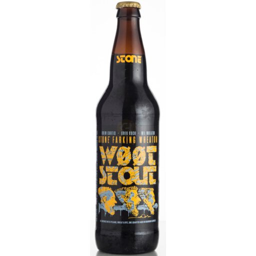 Stone Woot Stout Ale Brewed With Pecans Wheat & Rye One Quarter Aged In ...