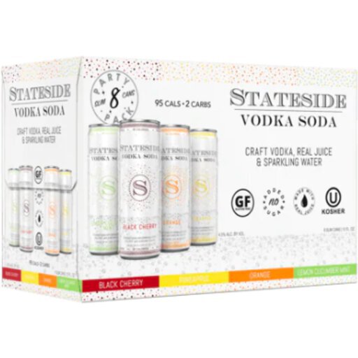 Stateside Vodka Soda Variety 355ML - Joe Canals Discount Liquor Outlet ...