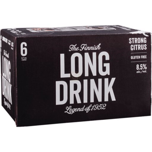 Long Drink Strong 12OZ - Bevmax Superstore