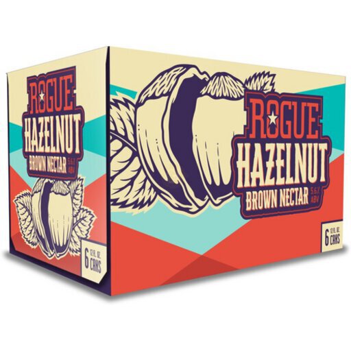 Rogue Hazelnut Brown Nectar Ale - Brown Derby Liquor Store - Alcohol ...