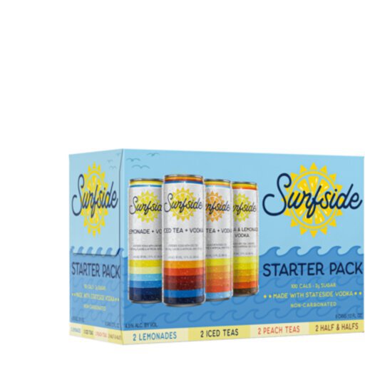 Surfside Starter Pack Lemonade Tea Variety 8pk - Maximum Beverage