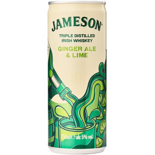 Jameson RTD Ginger Ale & Lime 12OZ - National Shipping - Giannone