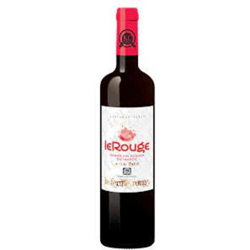 La Ferme Rouge Le Rouge Kosher Zaer Morocco - Buy Wine Online | Red ...