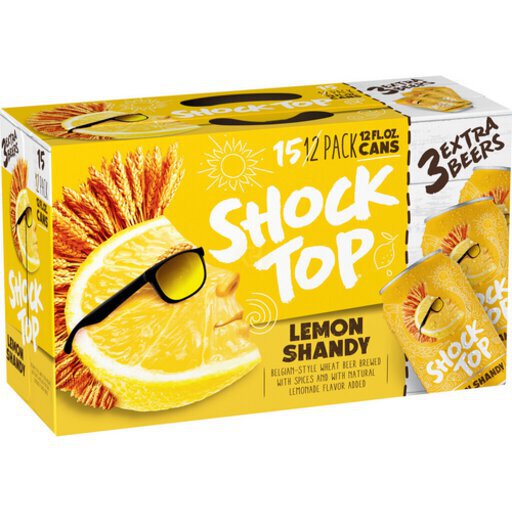 Shock Top Lemon Shandy 12OZ - Green's Beverages Warehouse