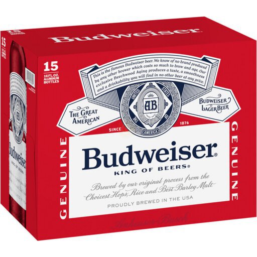 Budweiser 16OZ - Beer, Wine, and Liquor Superstore - MEGA-BEV