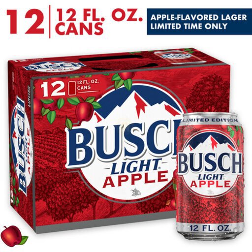 Busch Light Apple - 10th St Liquors, Galveston, TX, Galveston, TX