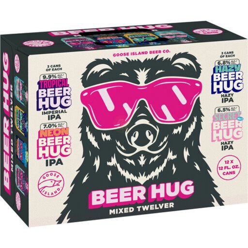 Goose Island Beer Hug IPA Variety Pack 12OZ - Garfield's Beverage Warehouse