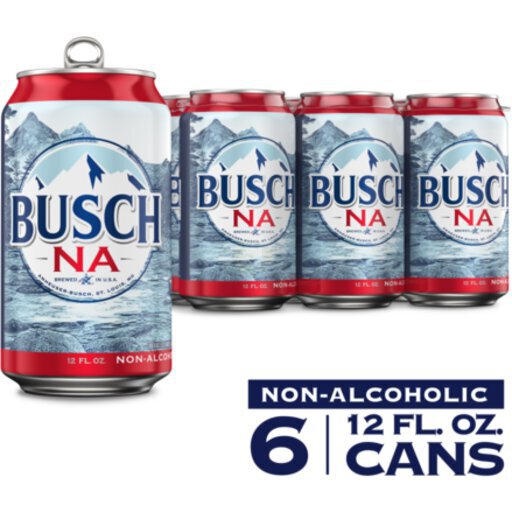 Busch NA, Non-Alcoholic Beer 12OZ - Town Wine & Spirits, East ...