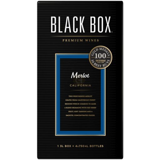 Black Box Merlot Red Wine Box Wine 3L - Joe Canal's Discount Liquor Rio ...